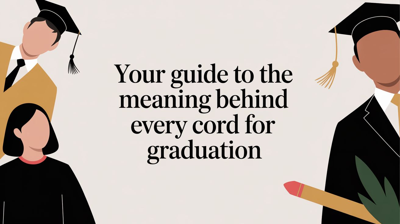 Your Guide to the Meaning Behind Every Cord for Graduation – Graduation ...