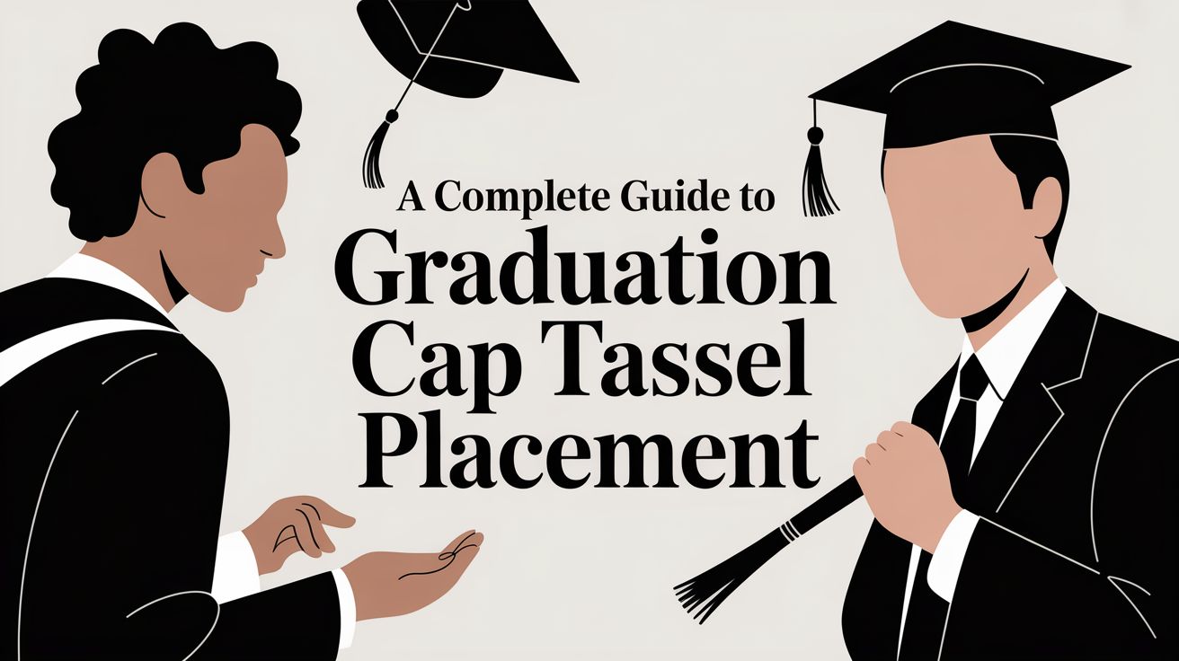 A Complete Guide to Graduation Cap Tassel Placement – Graduation Cap ...