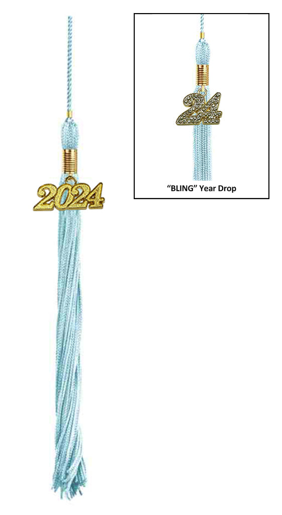 Light Blue Graduation Tassel - College & High School Tassels ...