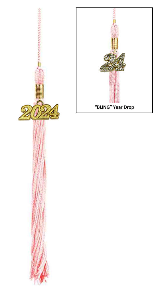 Child Shiny Pink Graduation Cap & Gown - Preschool & Kindergarten ...