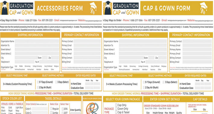 Cap & Gown Samples – Graduation Cap and Gown