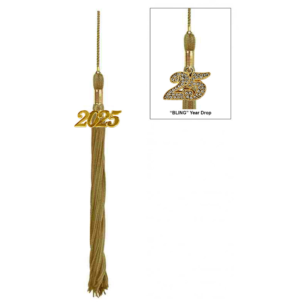 Antique Gold Graduation Tassel - College & High School Tassels ...