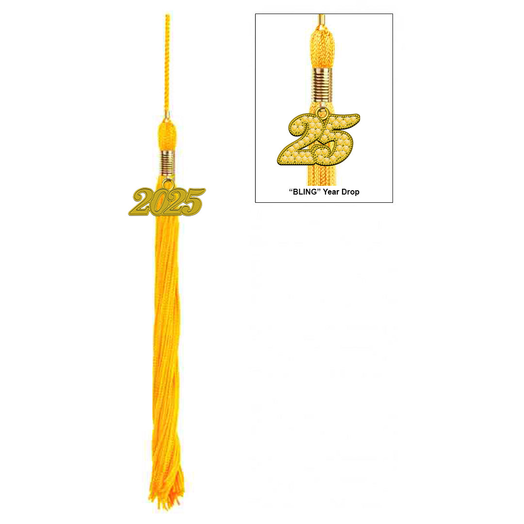 Gold Graduation Tassel - College & High School Tassels – Graduation Cap ...