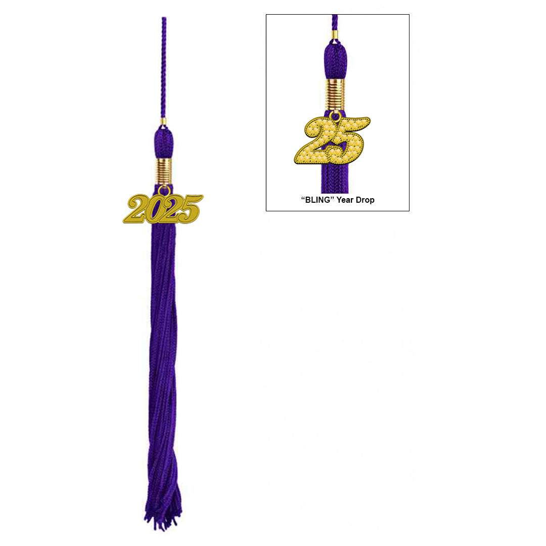 Purple Graduation Tassel - College & High School Tassels – Graduation ...