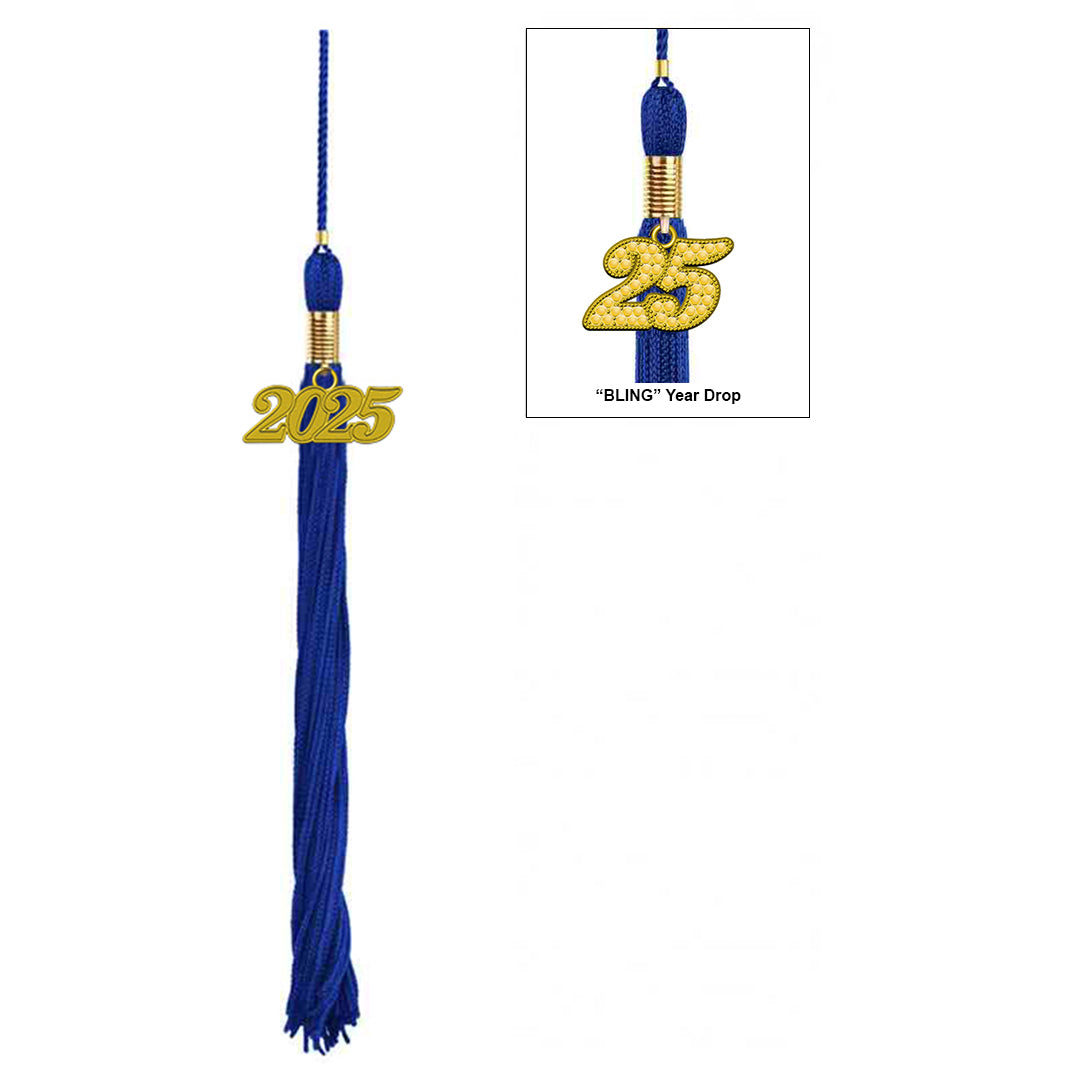 Matte Royal Blue High School Cap & Tassel - Graduation Caps ...