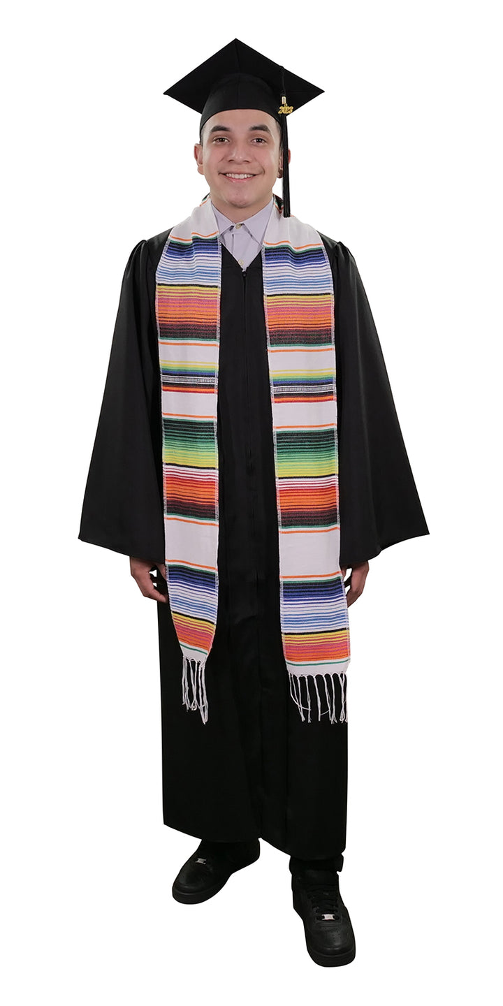 Mexican Serape Graduation Stoles & Sashes – Graduation Cap and Gown