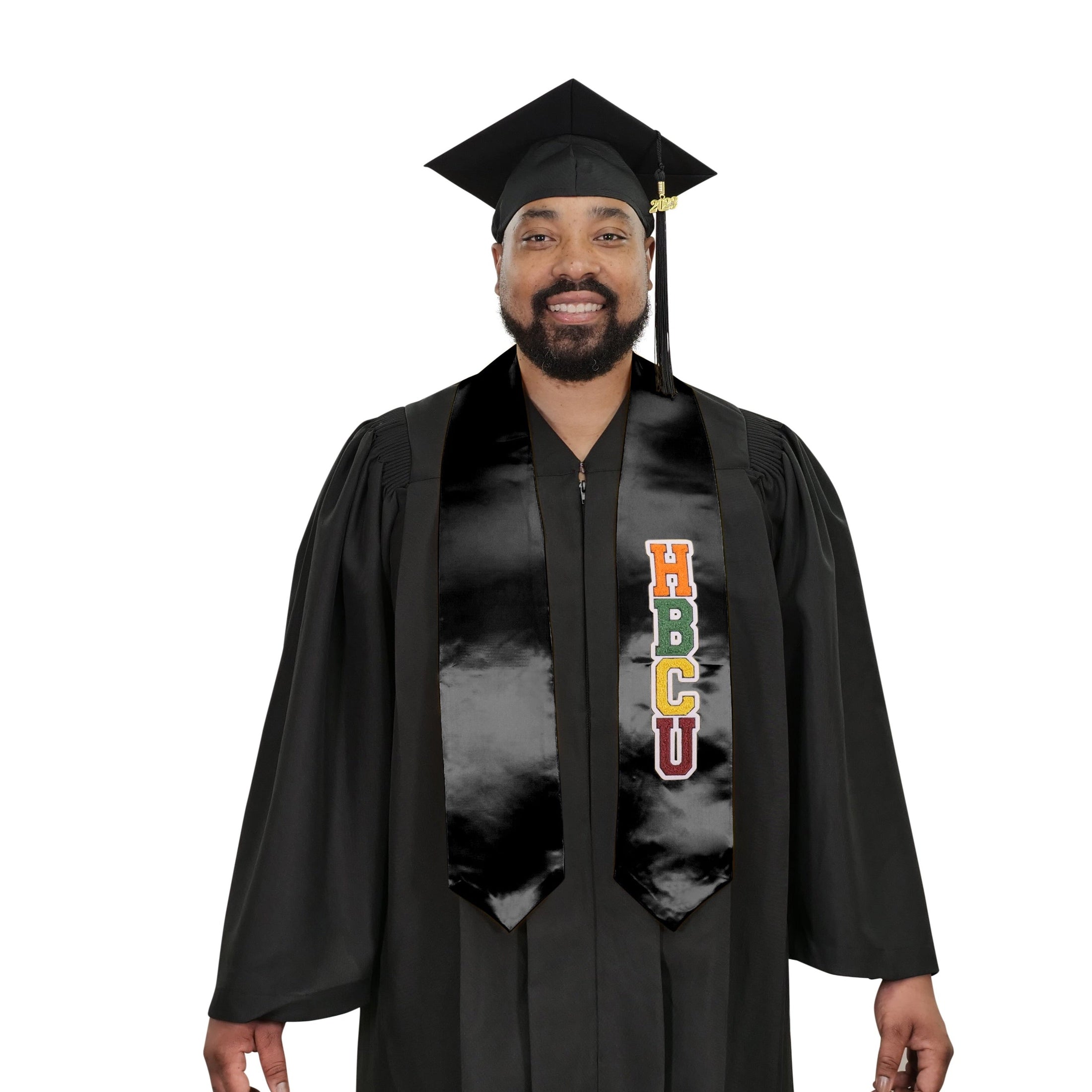 Black HBCU Stoles – Graduation Cap and Gown
