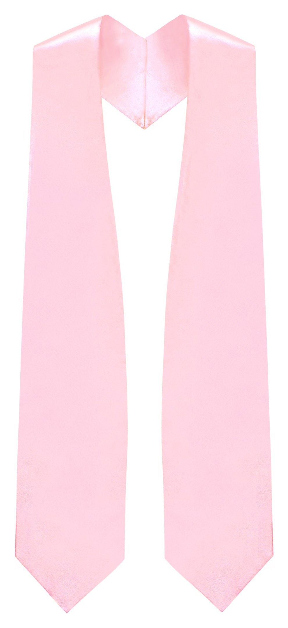 Pink Graduation Stole - Pink College & High School Stoles – Graduation ...